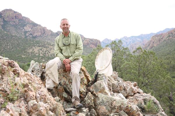 Mark Hoddle on a rock | Inside UCR | UC Riverside