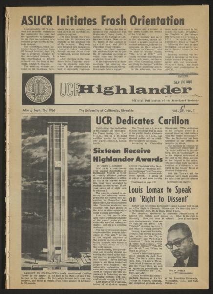 Highlander archives | Inside UCR | UC Riverside