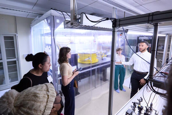 Peter Carney leads a lab tour | Inside UCR | UC Riverside